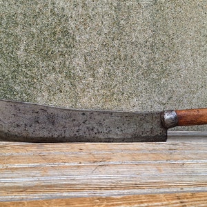 Antique Butcher Slaughterhouse Shear Steel Full Tang Lamb Splitter Hog ...