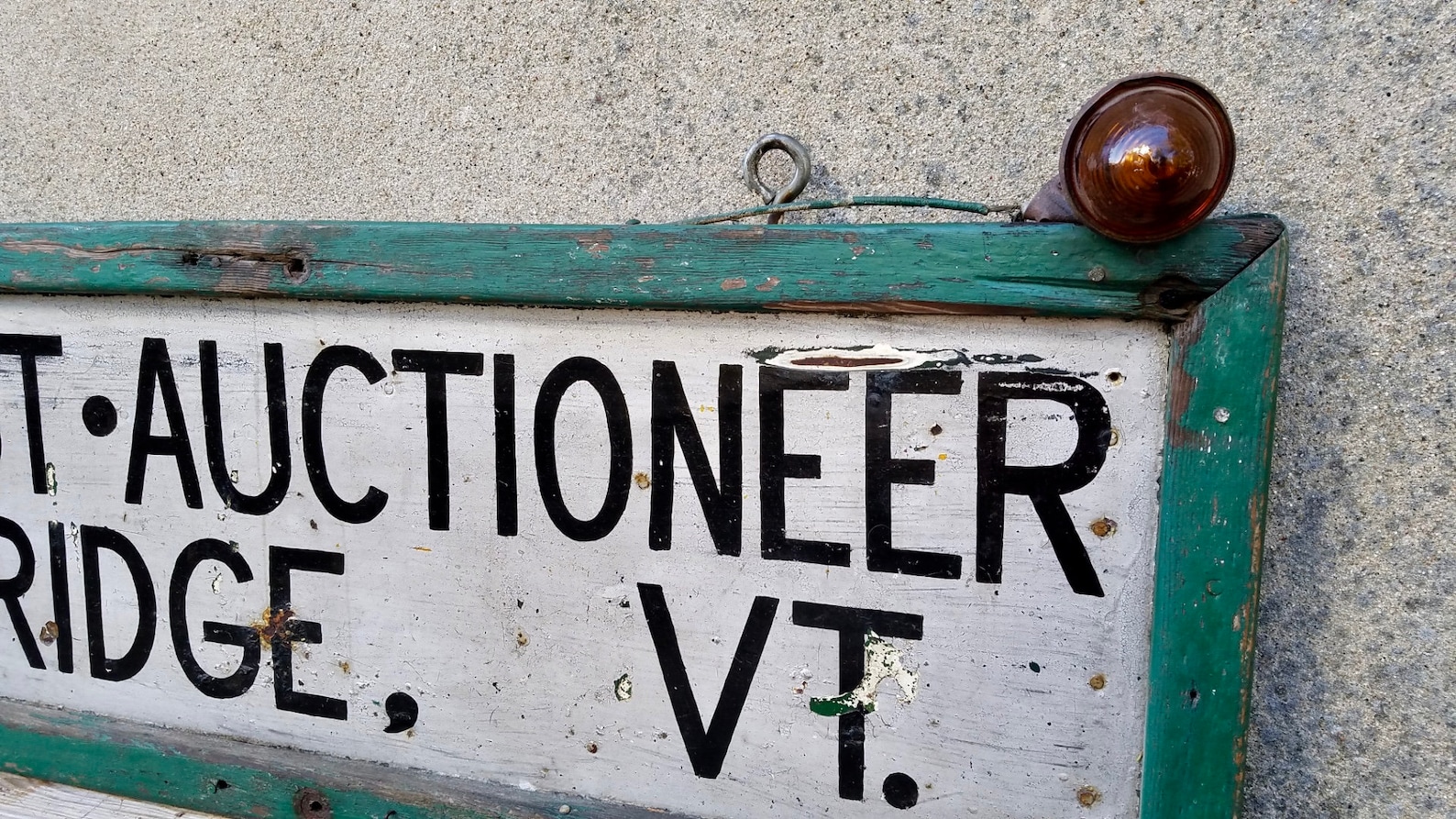 Vintage Hand Painted Metal Trade Sign Truck Tailgate - Etsy