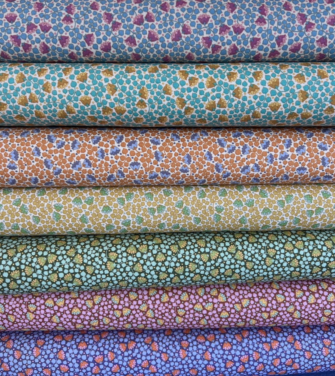 Tilda Wallflower Collection ‘bellflower’ Pattern Cut to Order and ...
