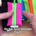 Go-sak Sport Wearable Zippered POUCH for Running, Walking, Biking ...
