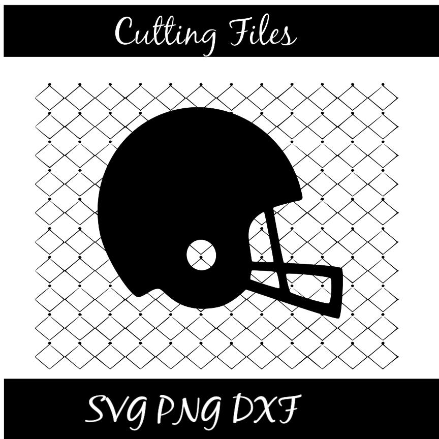 Football Helmet SVG Png Dxf File Instant Download Cutting | Etsy