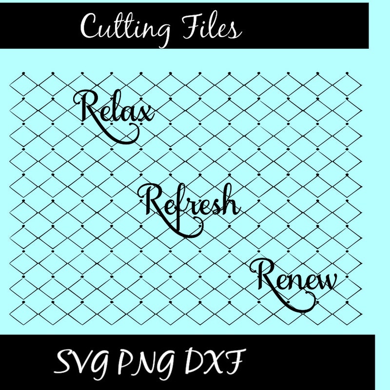 Relax Refresh Renew Sign - Etsy