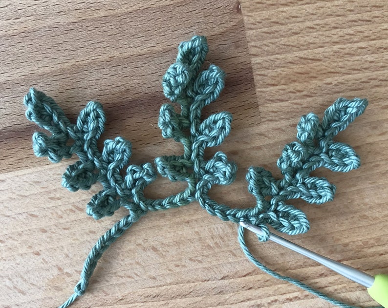 3 Crochet Botanical Patterns - Ready to Download by Crochetobjet - Etsy