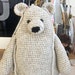 Crochet Pattern, Chunky Benji the Bear, Step by Step US Terms DIY ...