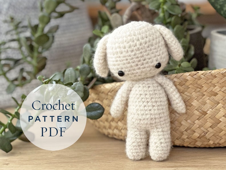 Bono Bunny Crochet Pattern - Ready for Immediate Download - by ...