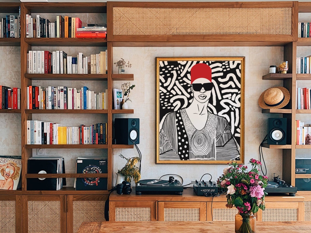 Emeka Art Print - Giclee Print - Black Art - Etsy