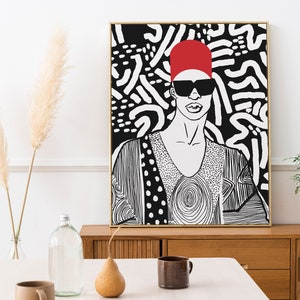 Emeka Art Print - Giclee Print - Black Art - Etsy