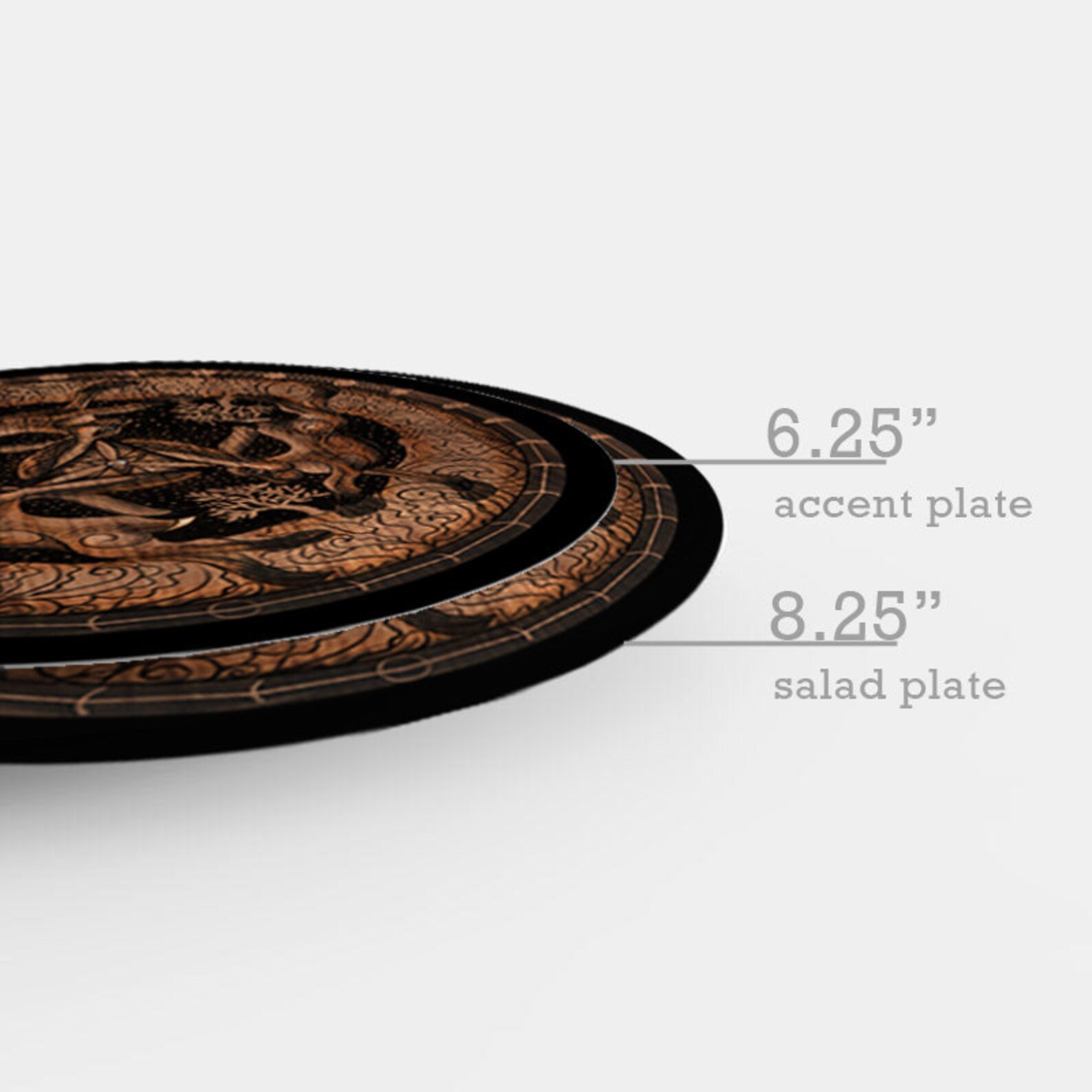 Tinners Rabbits Hare Trinity Plate | Dark Cottagecore Witchy Gifts ...