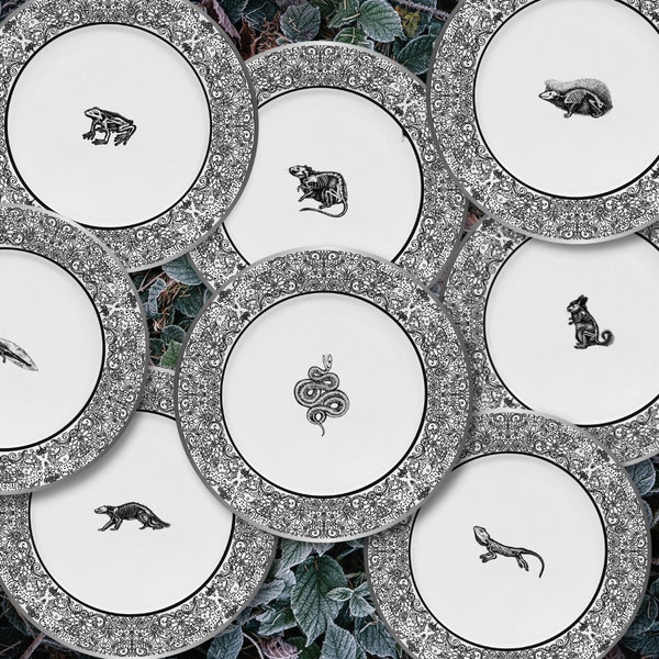 Skull Dinnerware - Etsy