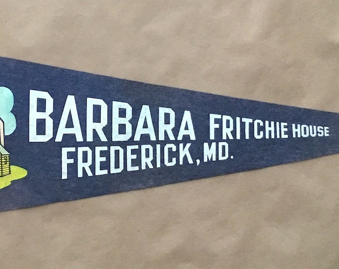 Vintage 'barbara Fritchie House Frederick, MD' Maryland USA Travel ...