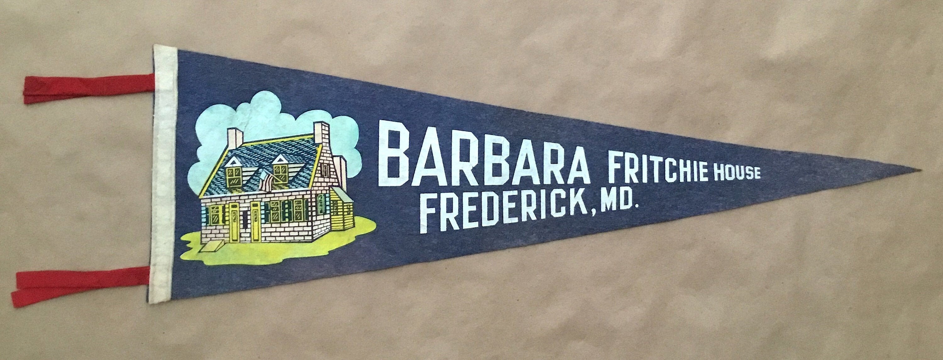 Vintage 'barbara Fritchie House Frederick, MD' Maryland USA Travel ...