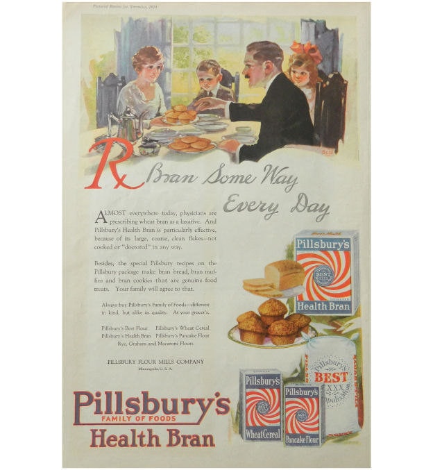 1920 Pillsbury Ad Vintage Food Ad for Cereal and Pancake - Etsy