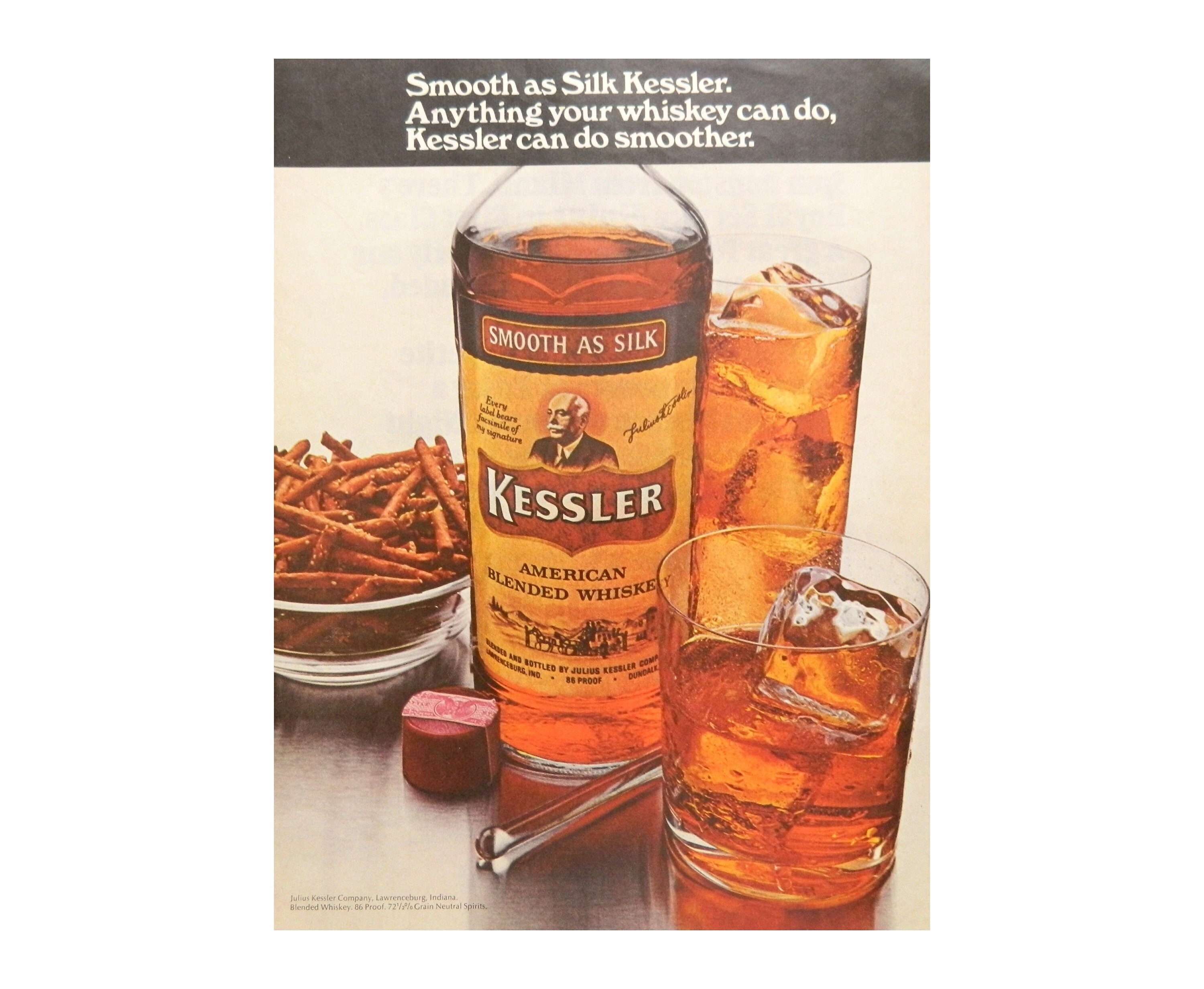 35％割引超歓迎 ヴィンテージ KESSLER ケスラー WHISKEY パブミラー アルコールグッズ キッチン/食器-OTA.ON ...
