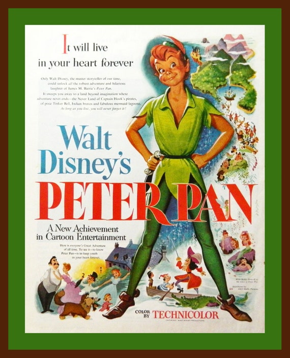 Peter Pan Original Poster