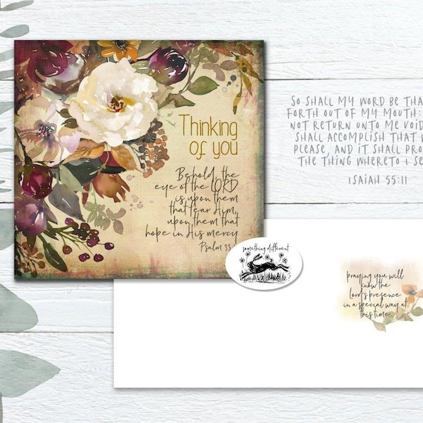 Bible Verse Thinking of You - Etsy