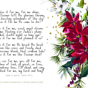 Pack of 10 Passalong Christian Christmas Bible Cards - Scripture Verse ...