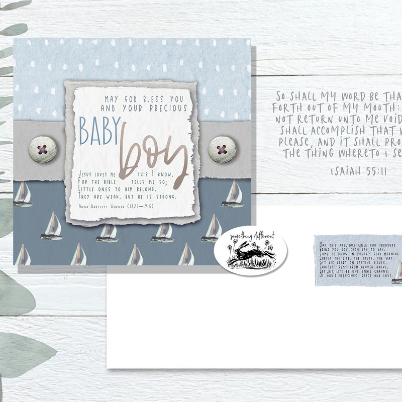 New Baby Card Painting - Etsy UK