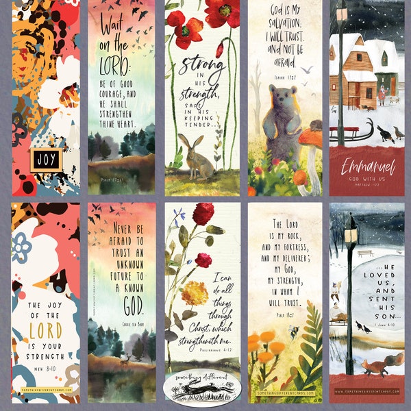 Christian Bookmarks - Etsy