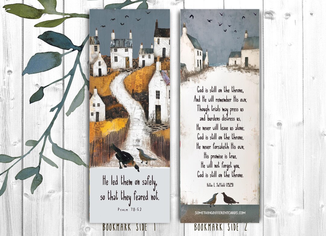 20 Christian Bookmarks Bible Verse and Hymn - Bargain Pack - Special ...