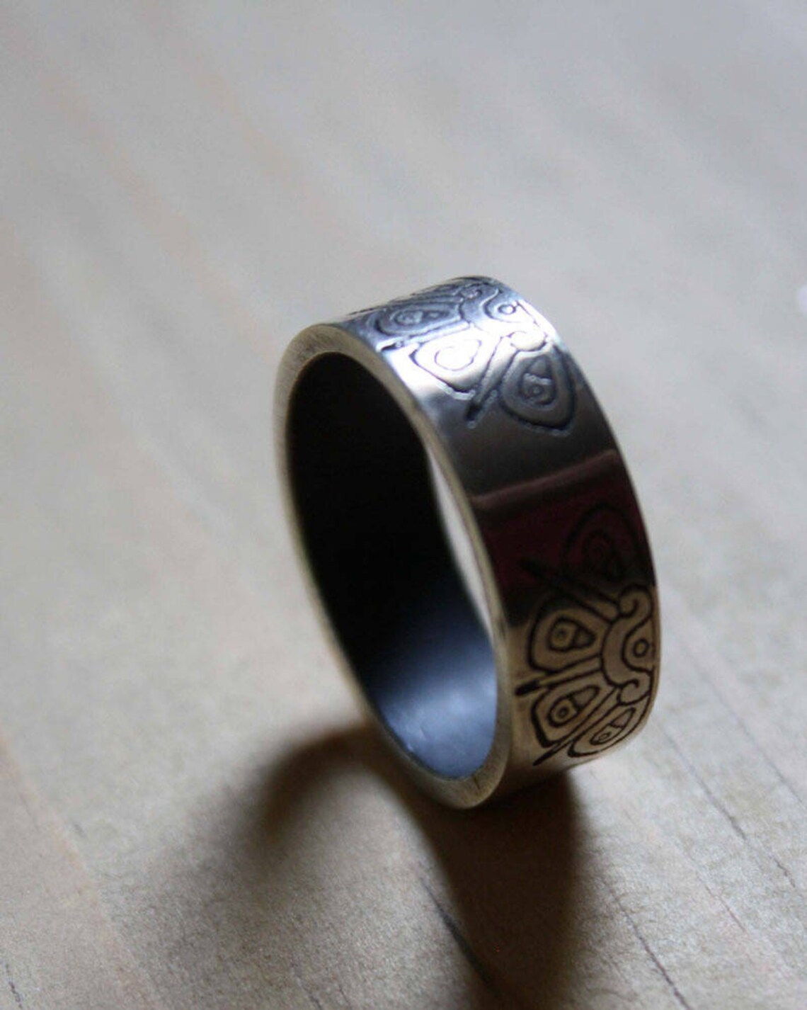 Sterling Silver Mexican Ring - Mayan Ring - Mayan Sun - Precolumbian ...