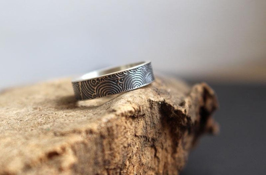 Neolithic Silver Ring- TIME GATE- Archeological Reproduction Ring ...