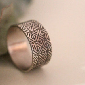 Japanese Ring - Geometric Ring - Japanese Wedding - Rhombus - Men Ring ...