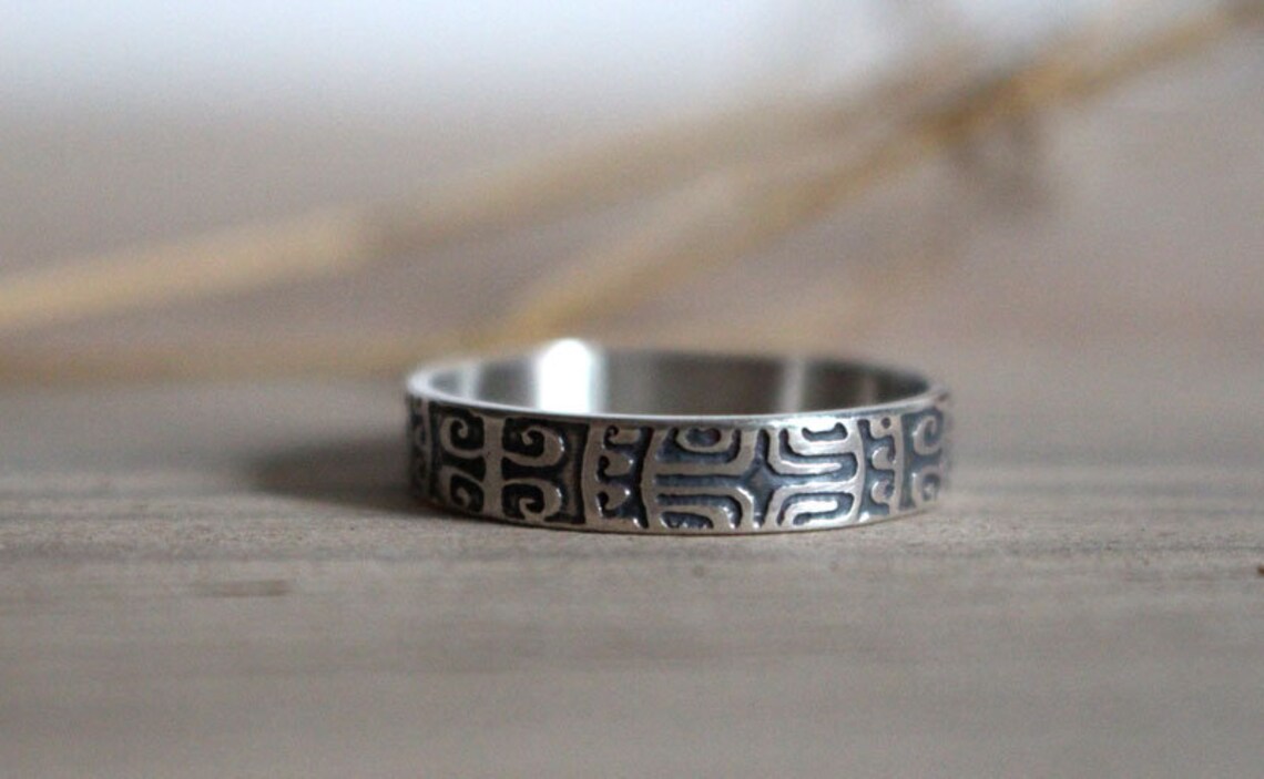 Polynesian Ring - Tribal - Marquesan Cross - Marquesas Islands - Maori ...