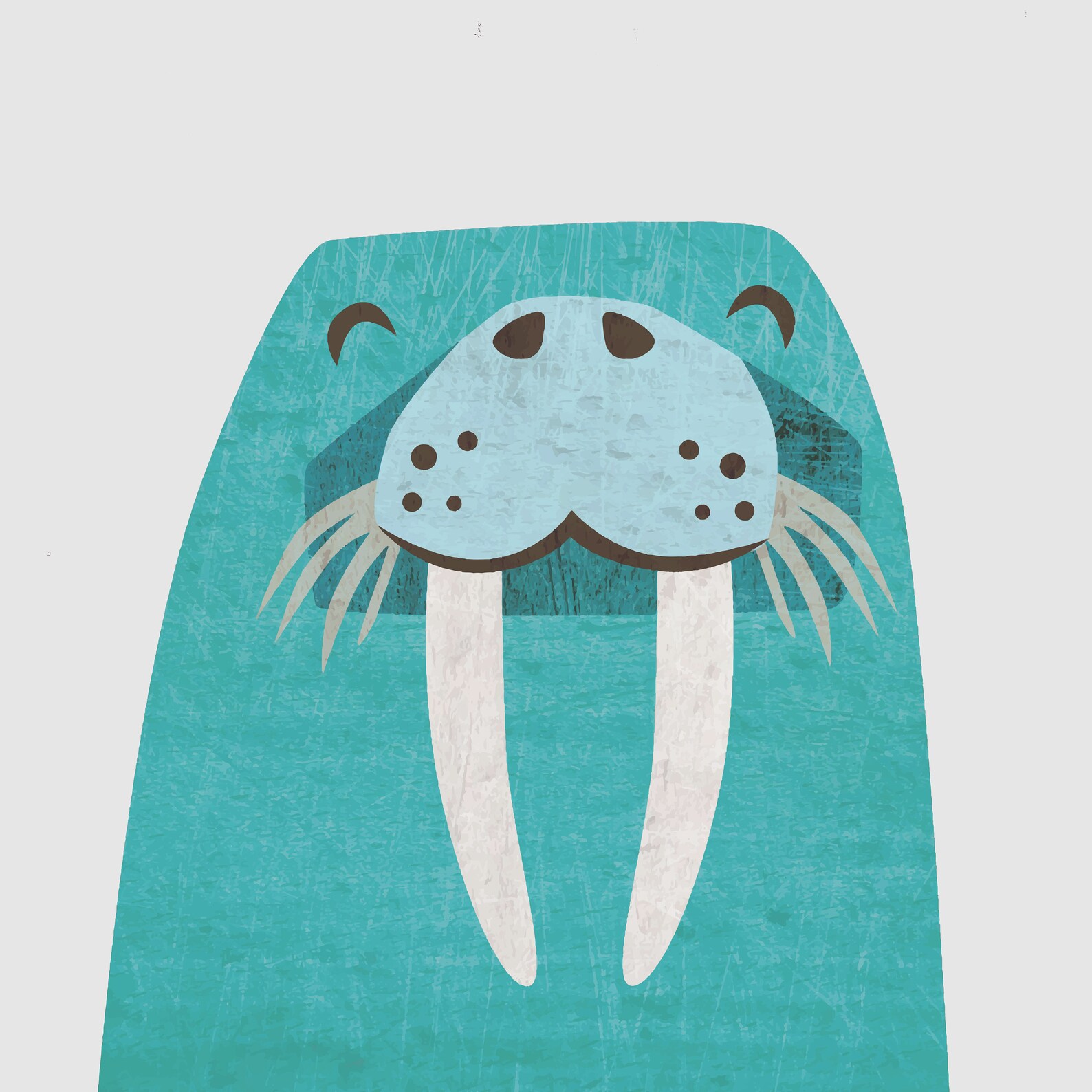 Walrus Digital Wall Art - Etsy