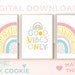 Rainbow Boho Affirmations Kids Printable Wall Art - Etsy