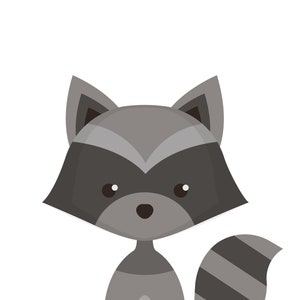 Woodland Forest Animals DIY Printable Wall Art - Etsy
