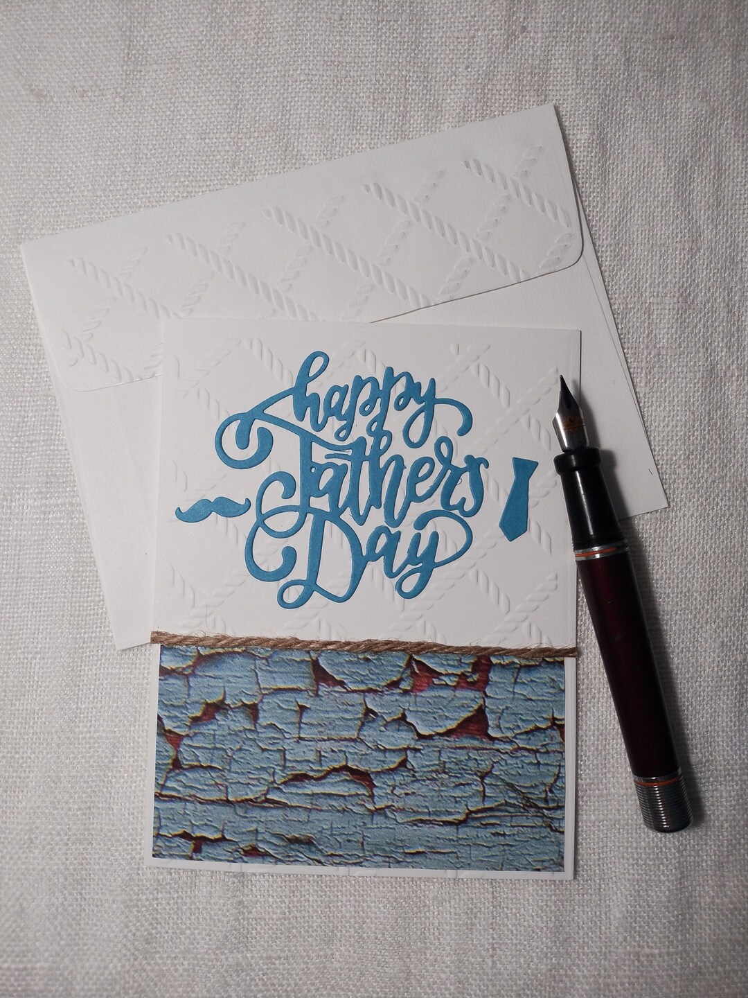 Handmade Father's Day Card, Father's Day, Handmade Cards, Rustic Cards ...