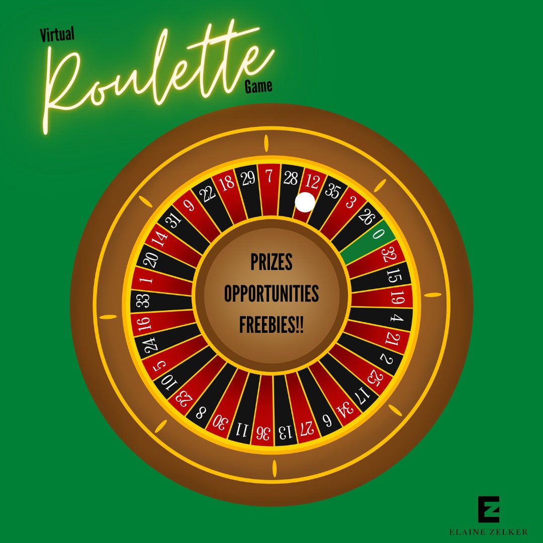 Virtual Roulette Casino GIF Game for Direct Sales Increase Engagement ...