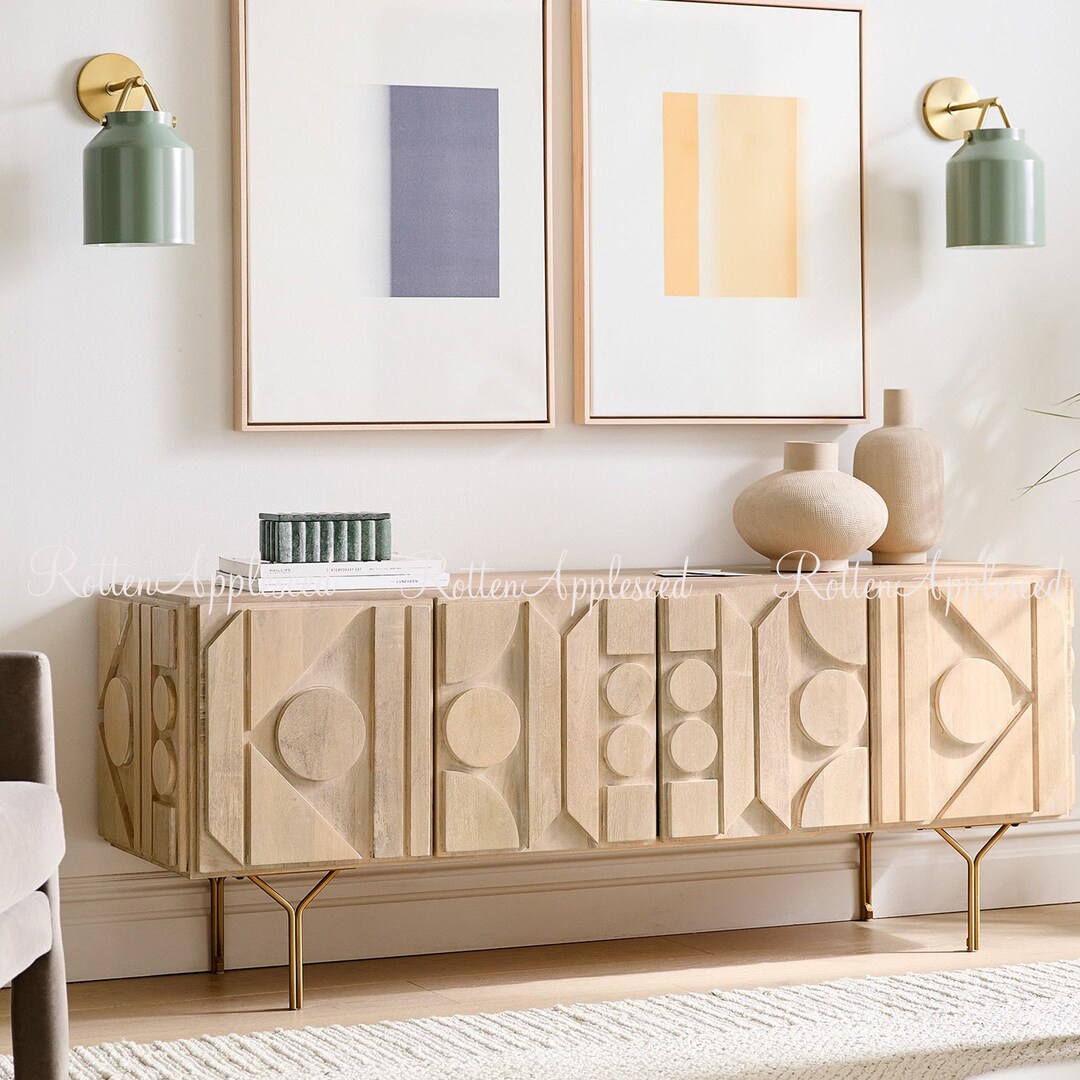 Pictograph Media Console 6884 NEW Media & TV Stand - Etsy