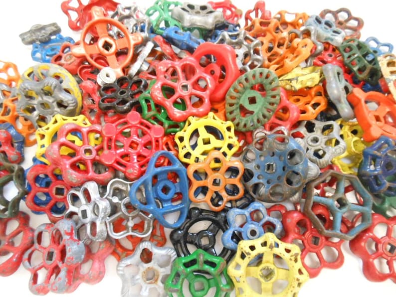 48 Valve Handles Industrial Spigot Knobs FREE SHIPPING - Etsy