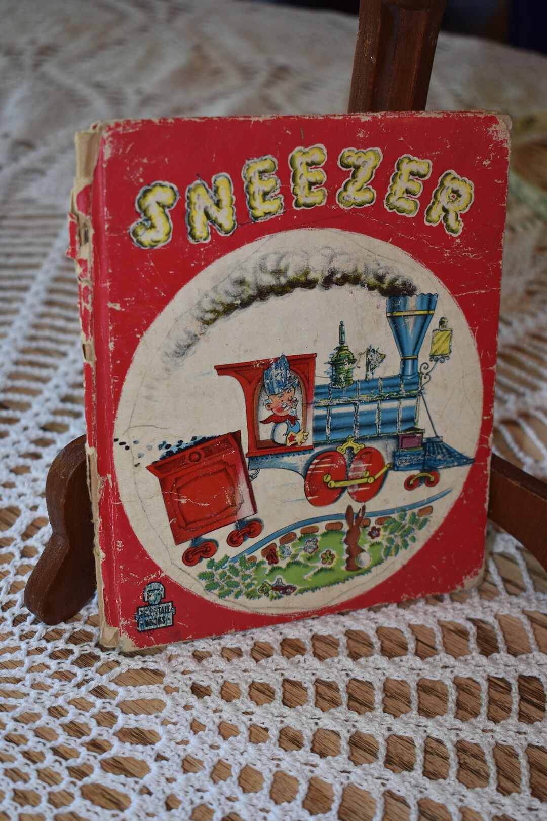 Vintage 1945 Sneezer Hardback Book, Children's Literature, Estelle ...