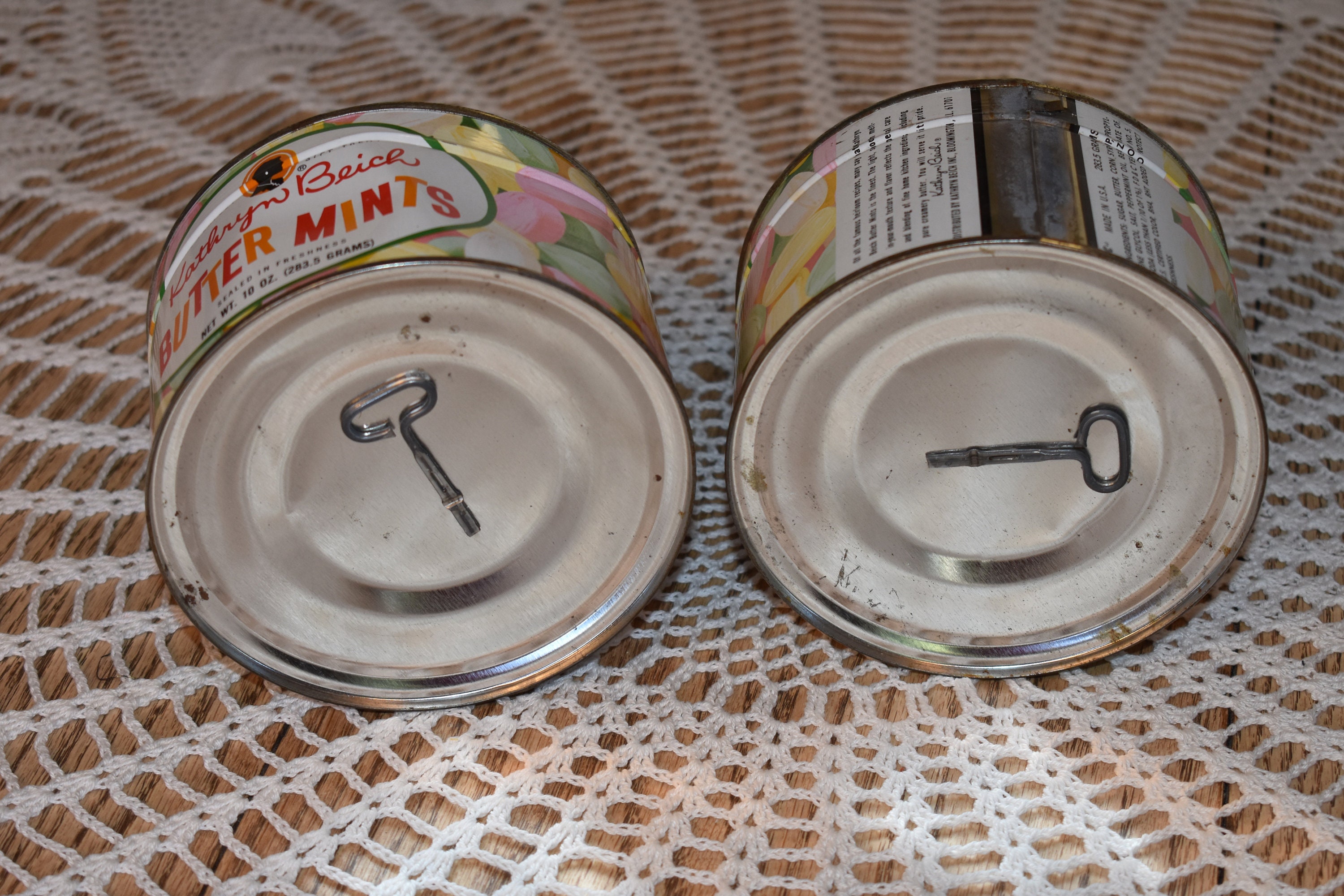 ONE Vintage Sealed Katheryn Beich Butter Mints Candy Collectible Tin ...