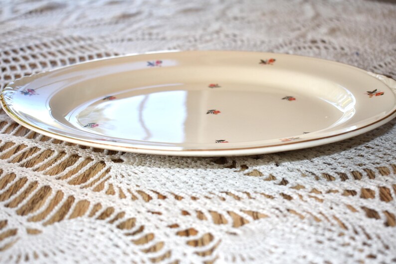 Vintage Nautilus Cunningham & Pickett Hand Painted Cardinal Oval ...