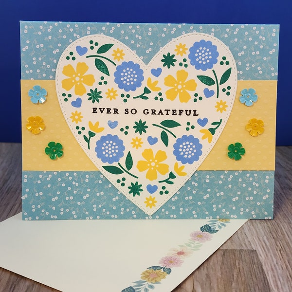 Grateful Card - Etsy