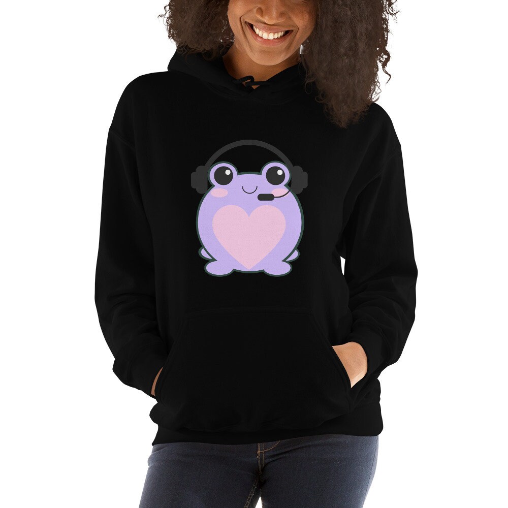Cute Frog Hoodie, Kawaii Frog Hoodie, Frog Lover Gift - Etsy