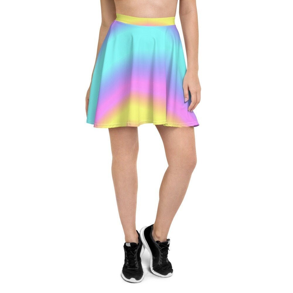 Ombre Skirt, Gradient Skirt, Pastel Clothes, Fairy Kei - Etsy