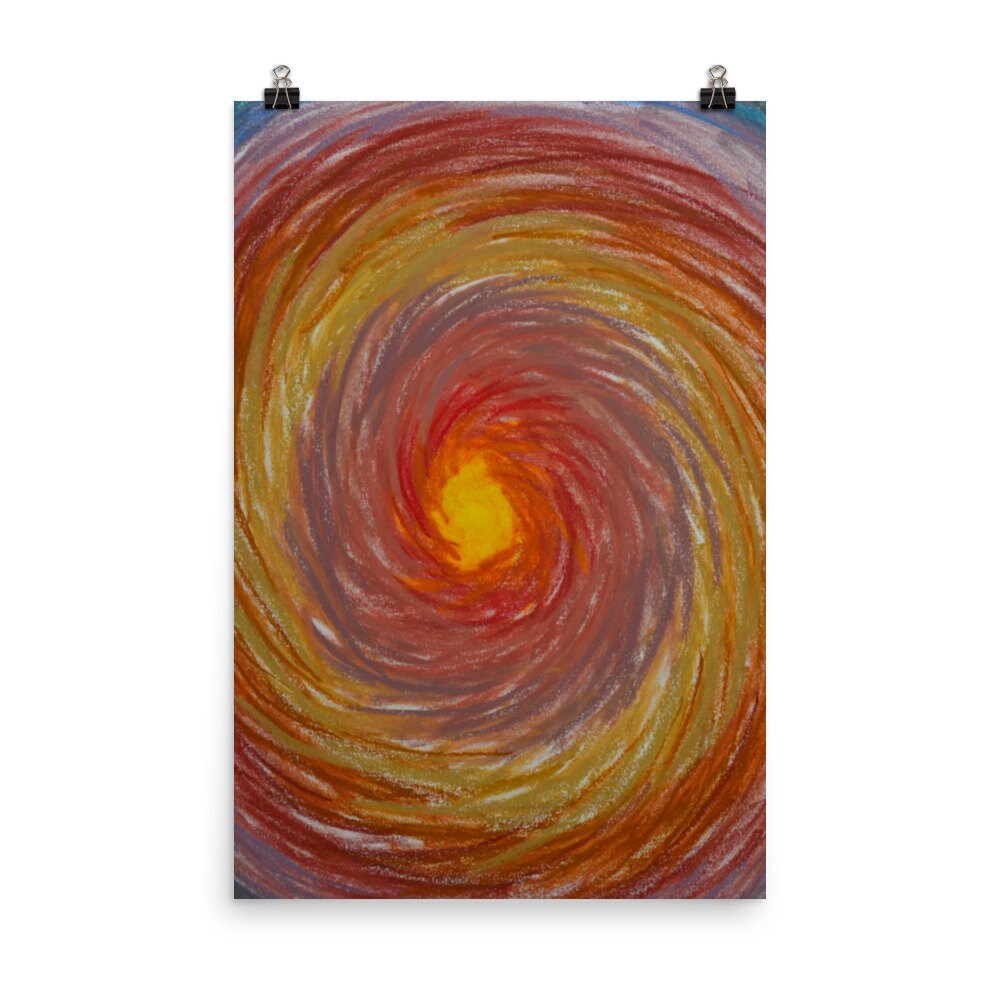 Vortex Poster, Portal Wall Art, Trippy Poster - Etsy