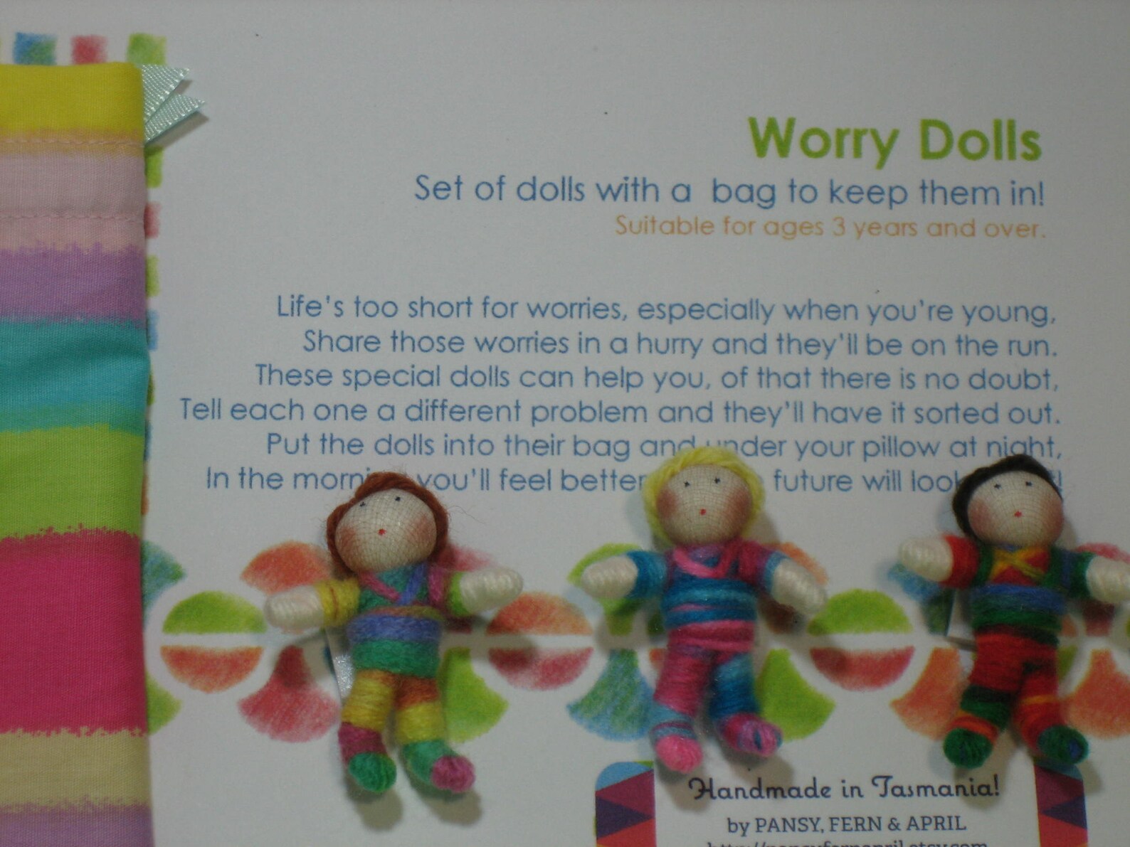 Worry Dolls Set | Etsy