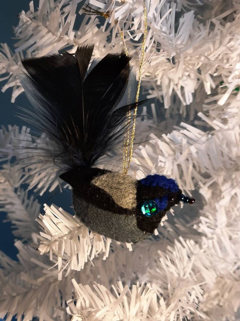 Superb Fairy Wren Craft Kit Brooch or Ornament - Etsy Australia