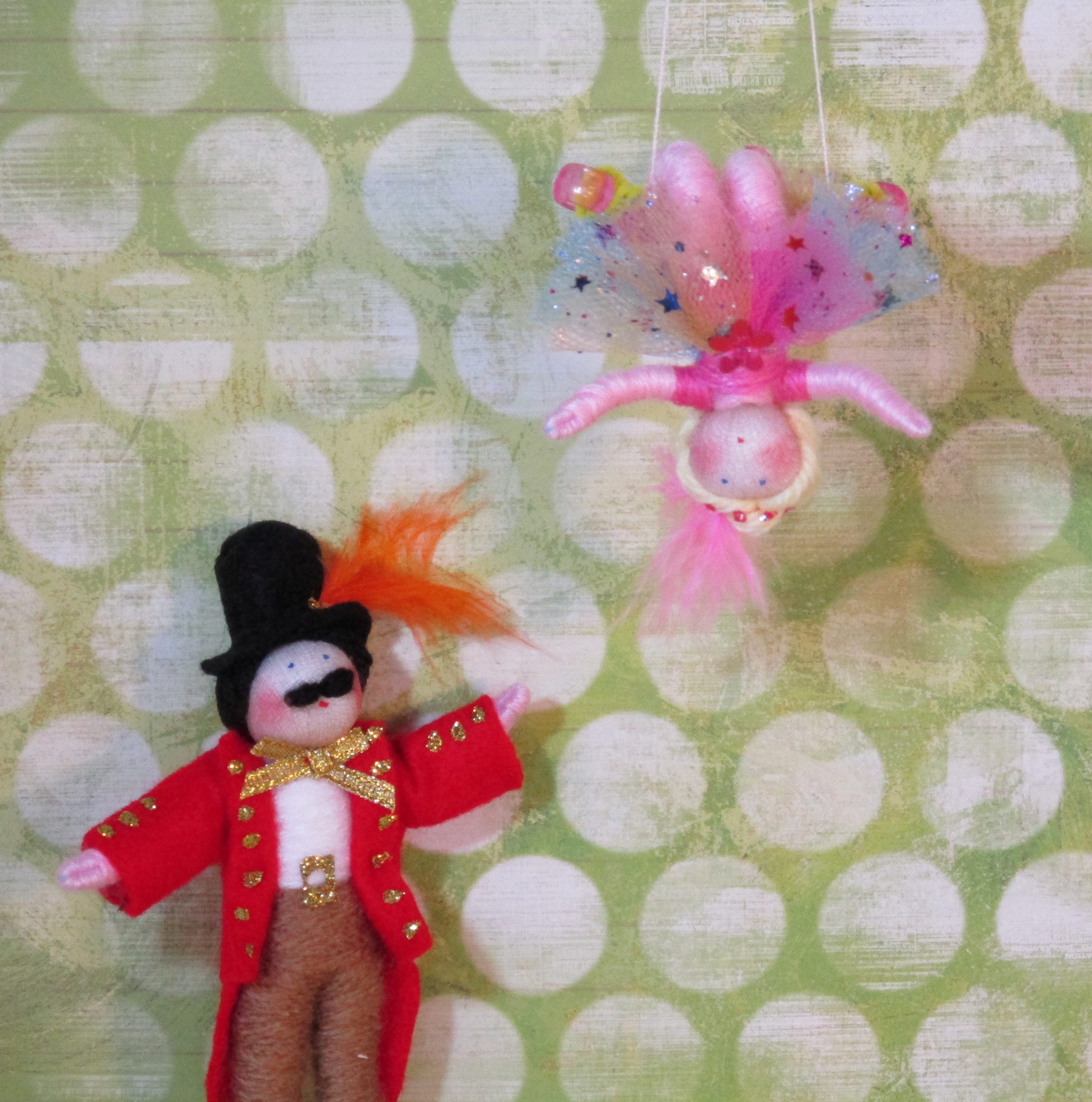 Circus Time Set of Dolls | Etsy