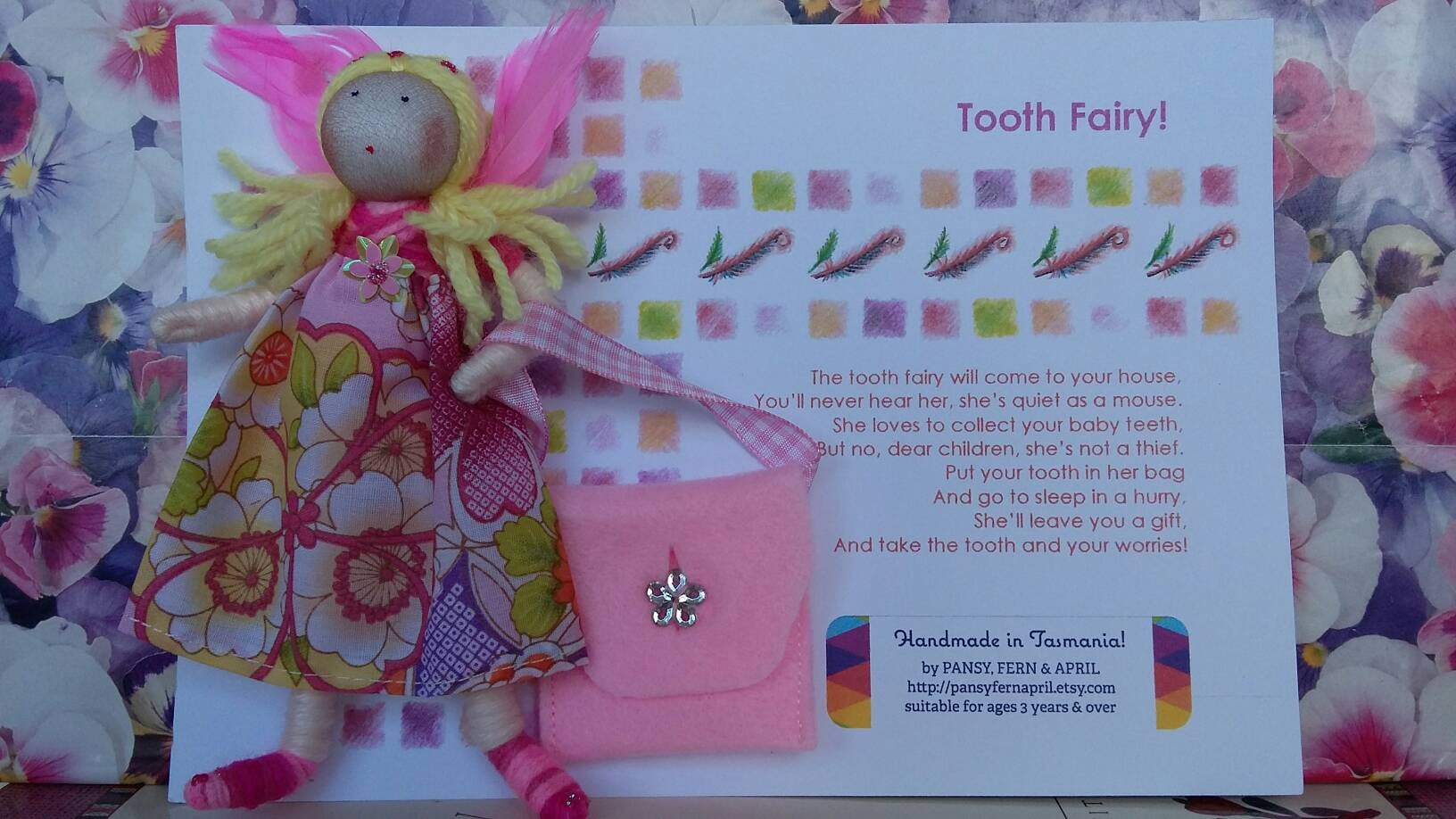 Tooth Fairy Doll Set | Etsy