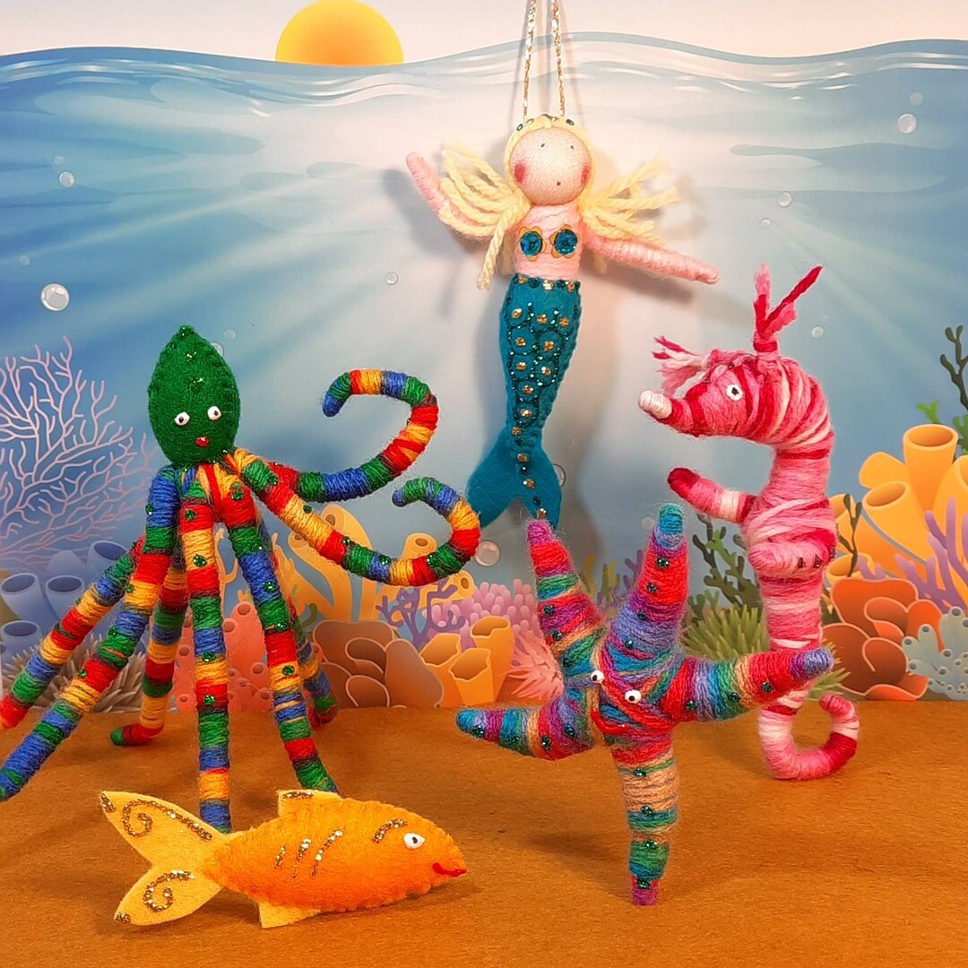 A Day at the Beach Storybook Doll Set - Etsy