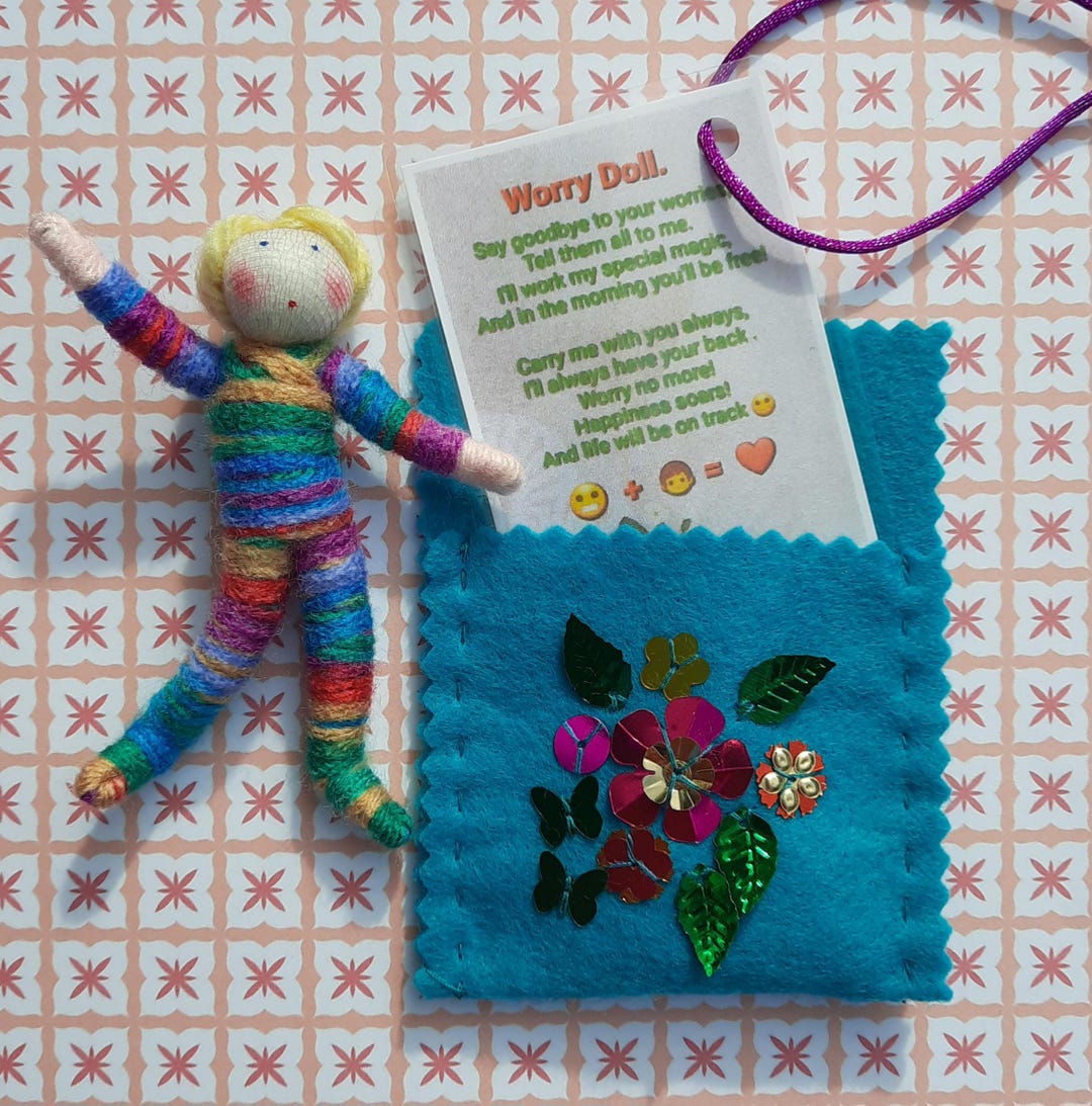 Craft Kit for Little Worry Doll and Pouch - Etsy