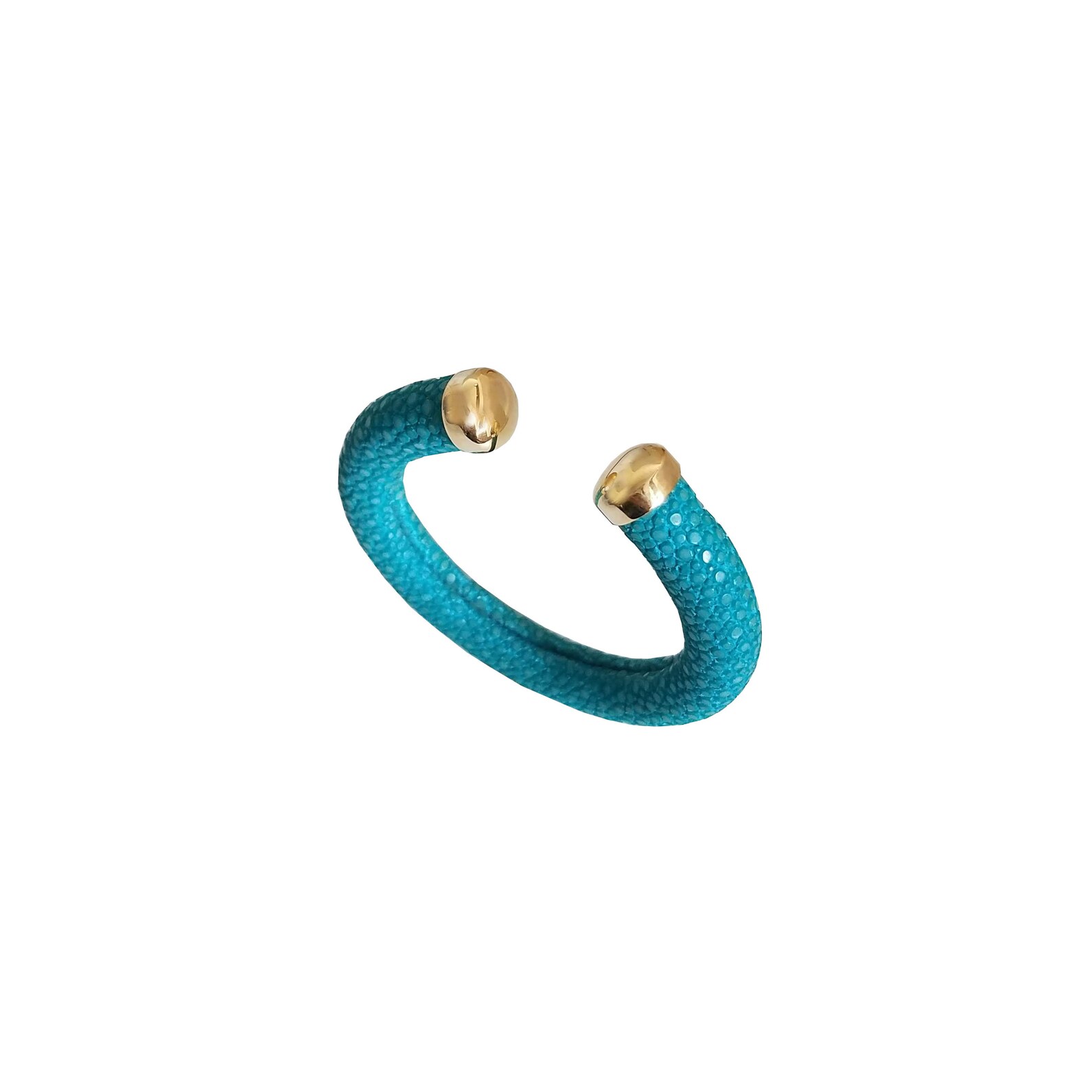 Stunning Colors Available 10mm Stingray Leather Pipe Bangle - Etsy