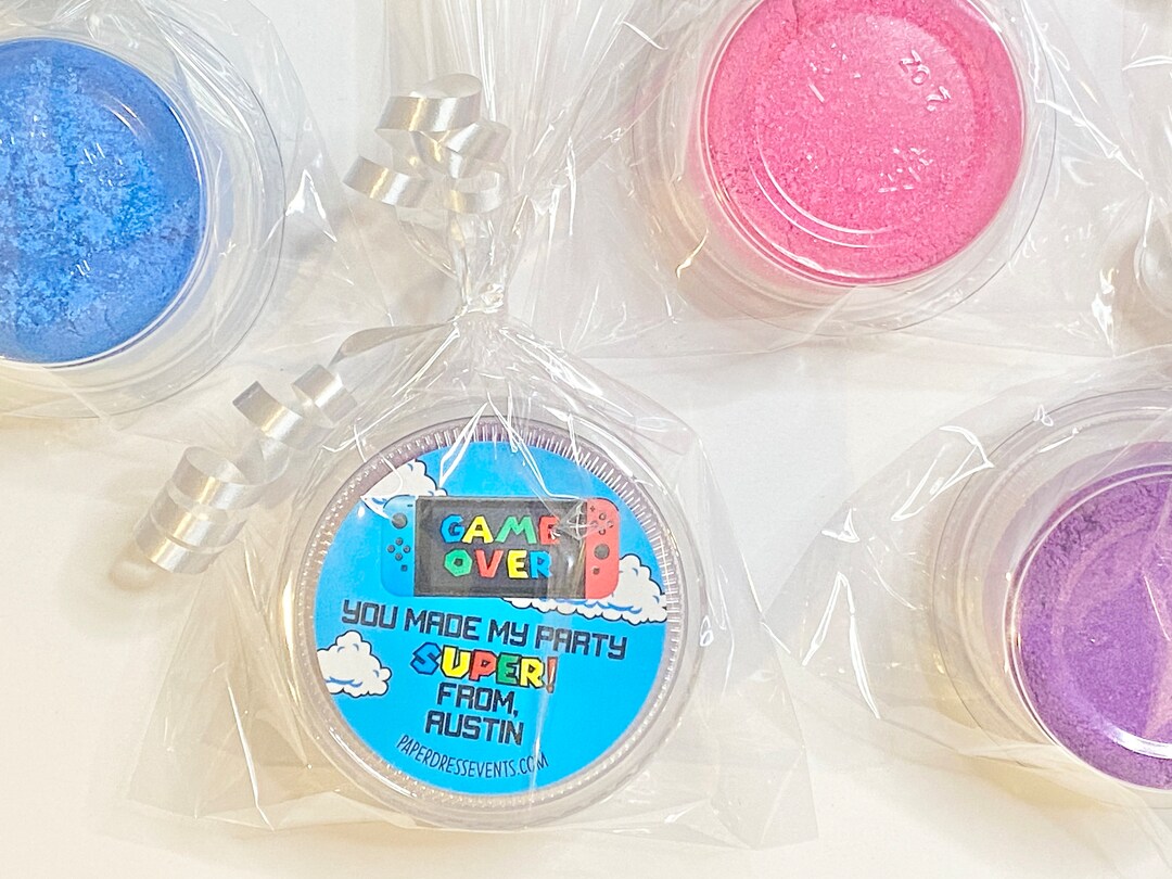 Set of 12 - Game Over Super Gamer Birthday Party Favors Squeezable Play ...