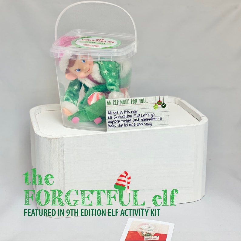 Elf Activity - Elf Exploration Pod - Elf Container - Elf Carrier - Etsy